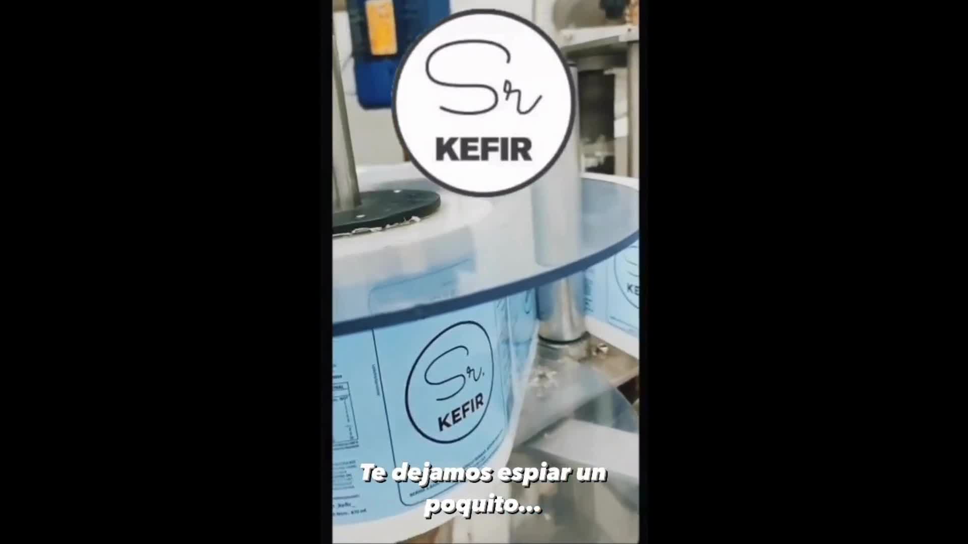 Sr.Kefir, bebida saludable a base de kéfir de agua saborizada