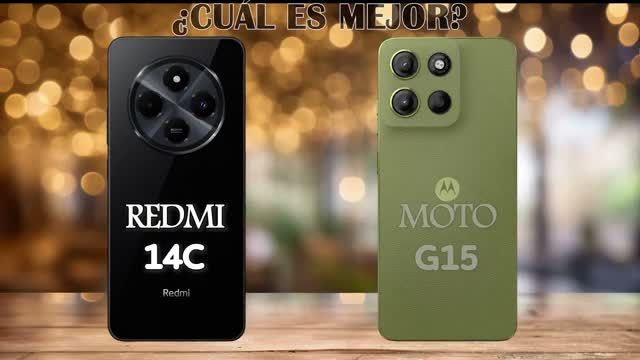 Xiaomi Redmi 14c versus Motorola Moto G15