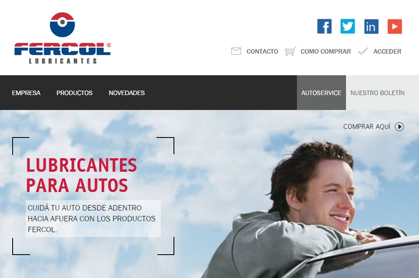 Fercol presentó su nueva página web